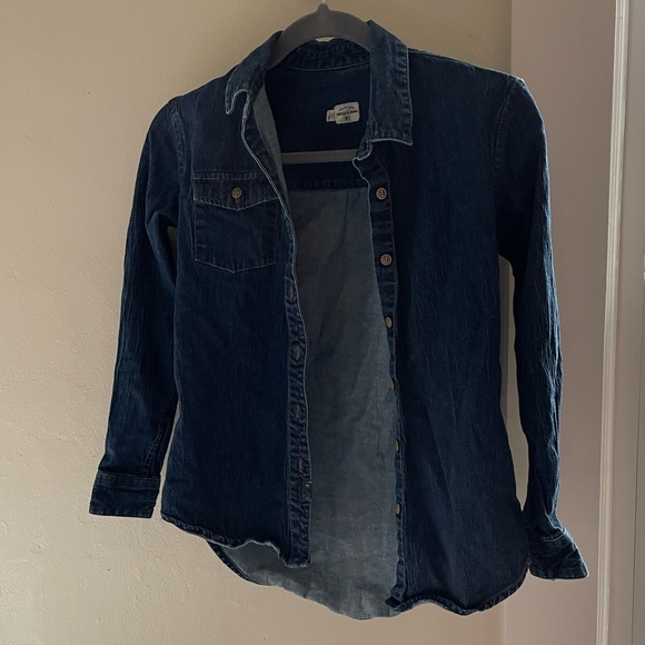Bridge & Burn | Tops | Bridge Burn Denim Shirt | Poshmark